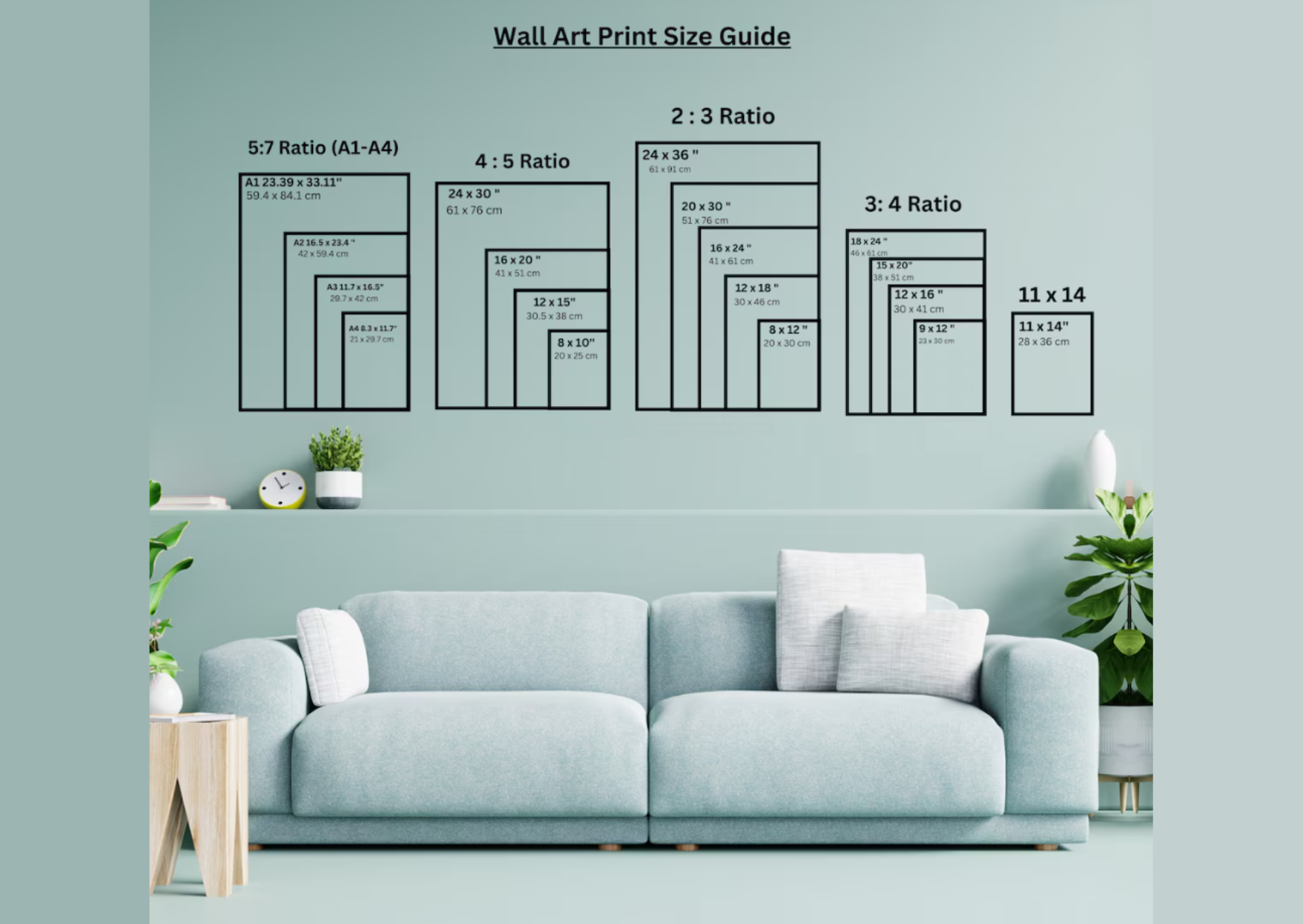 Are You Looking For Standard Artwork Sizes And Fine Art Print Frames In